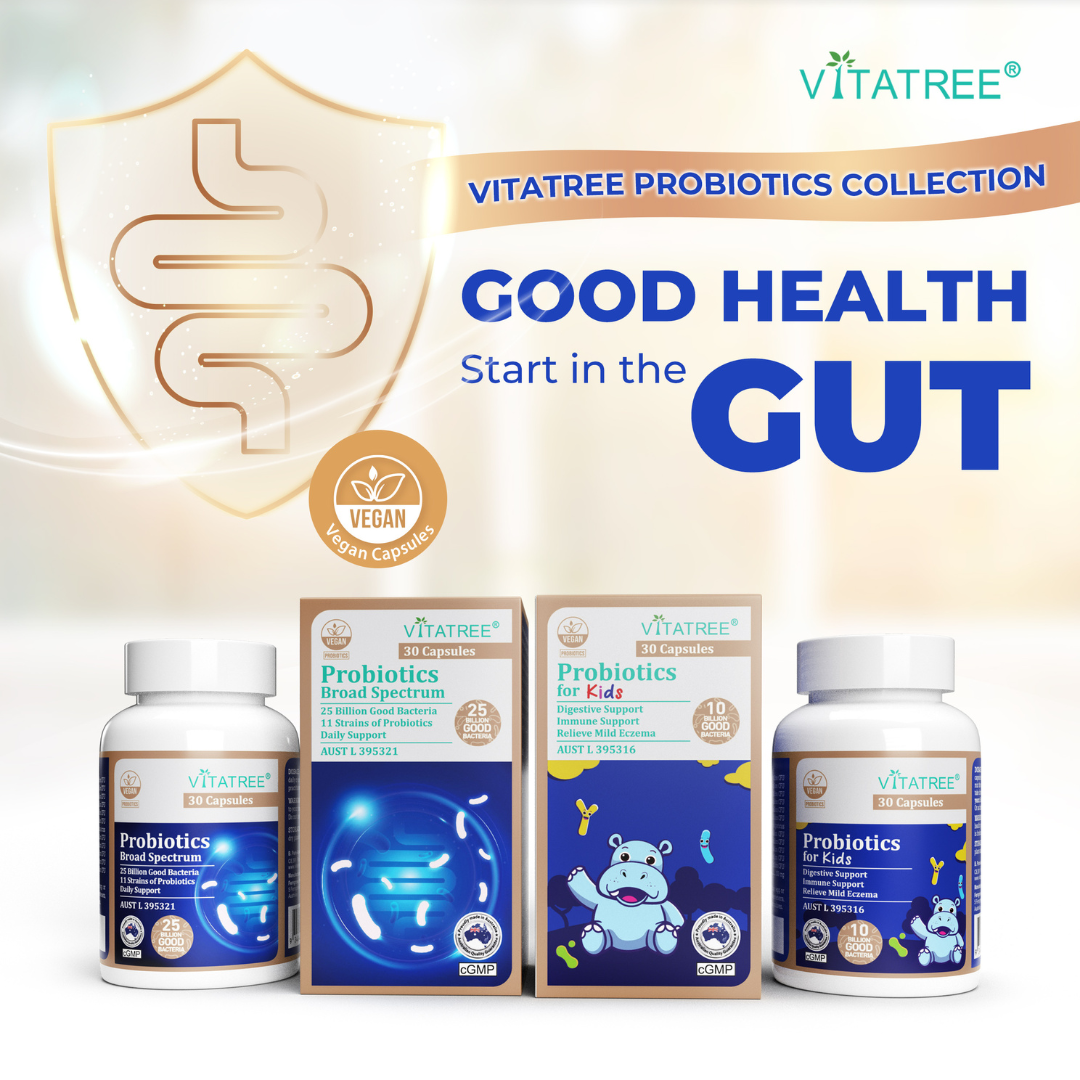 NEW RANGE RELEASE: VITATREE PROBIOTICS COLLECTION – vitatree.com.au