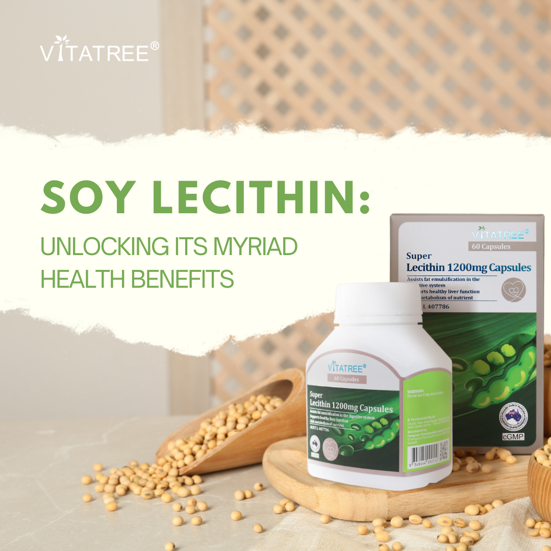 Soy Lecithin: Unlocking Its Myriad Health Benefits – vitatree.com.au
