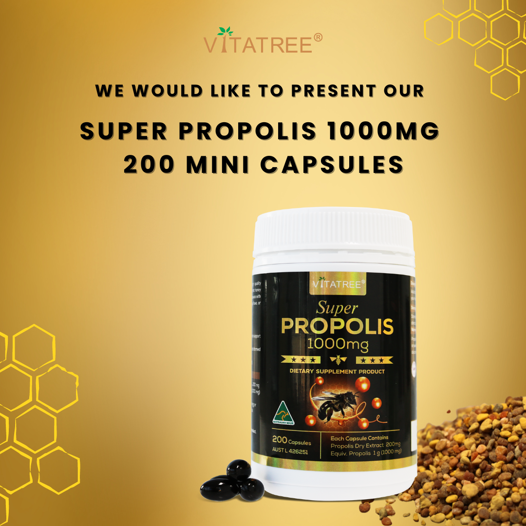 Newsletter: Vitatree Super Propolis Mini Capsules is Here! – vitatree ...